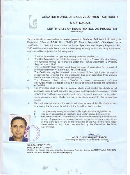 Copy of Registration as Promoter