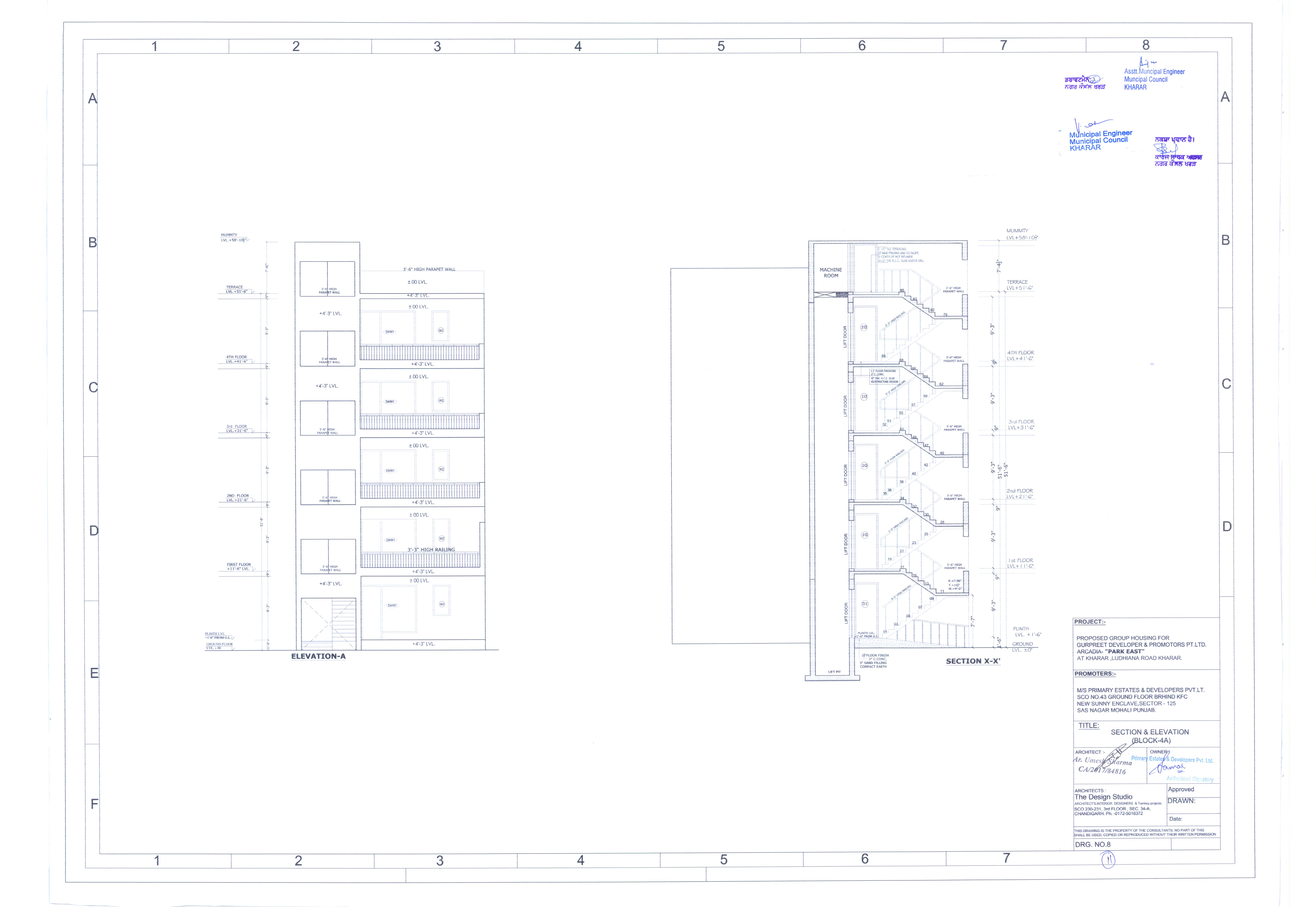 Sanctioned Building Plan