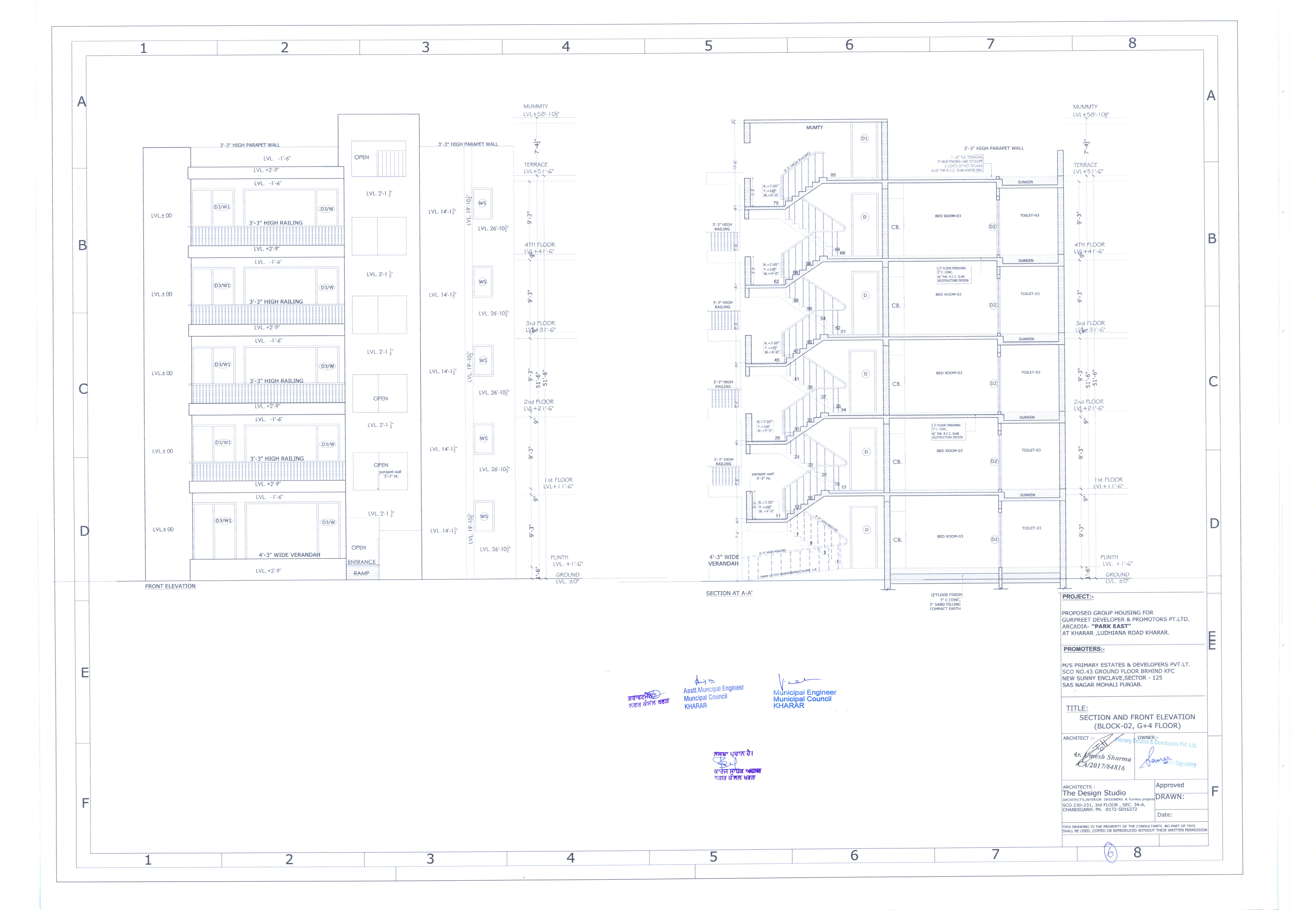 Sanctioned Building Plan