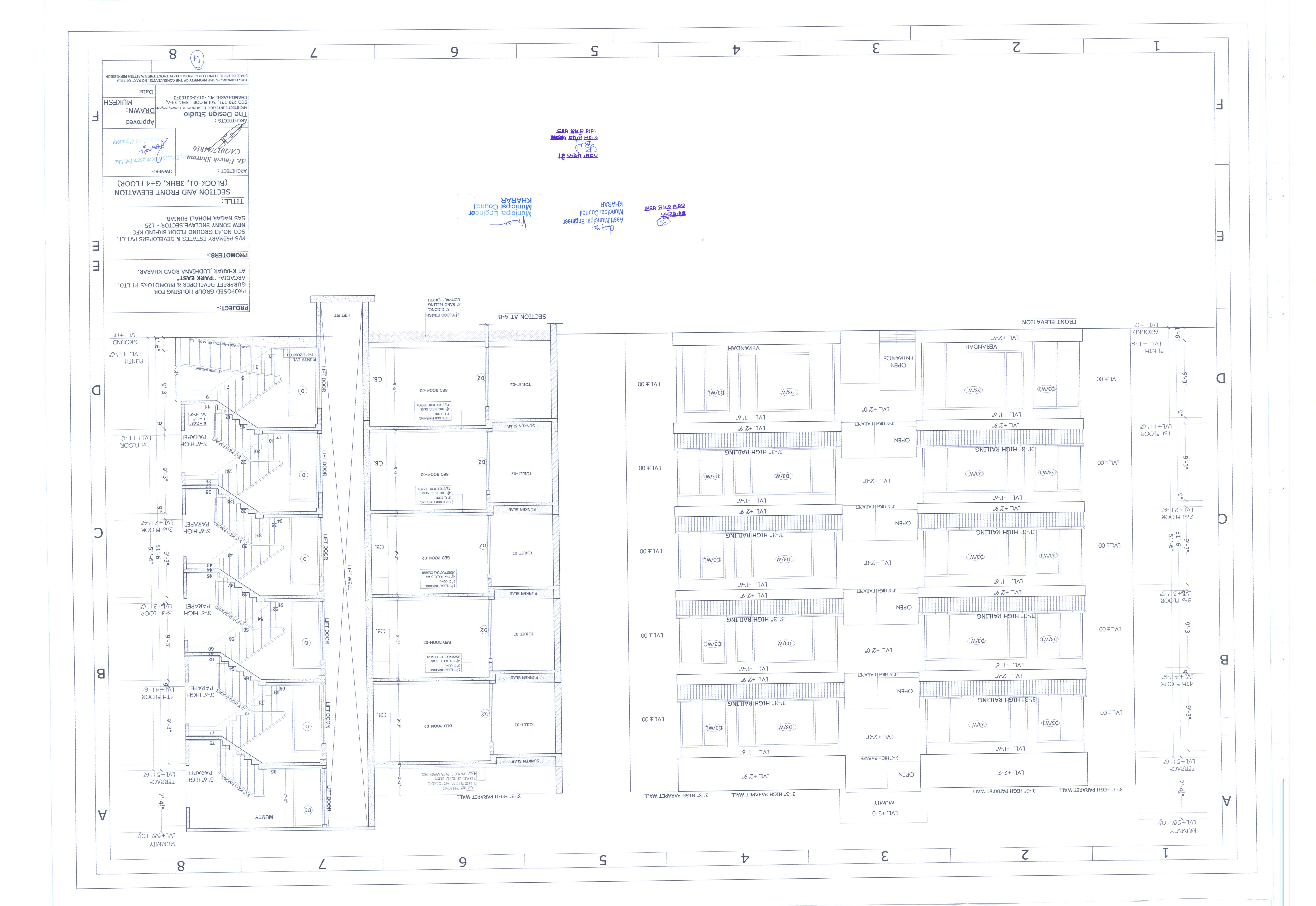 Sanctioned Building Plan