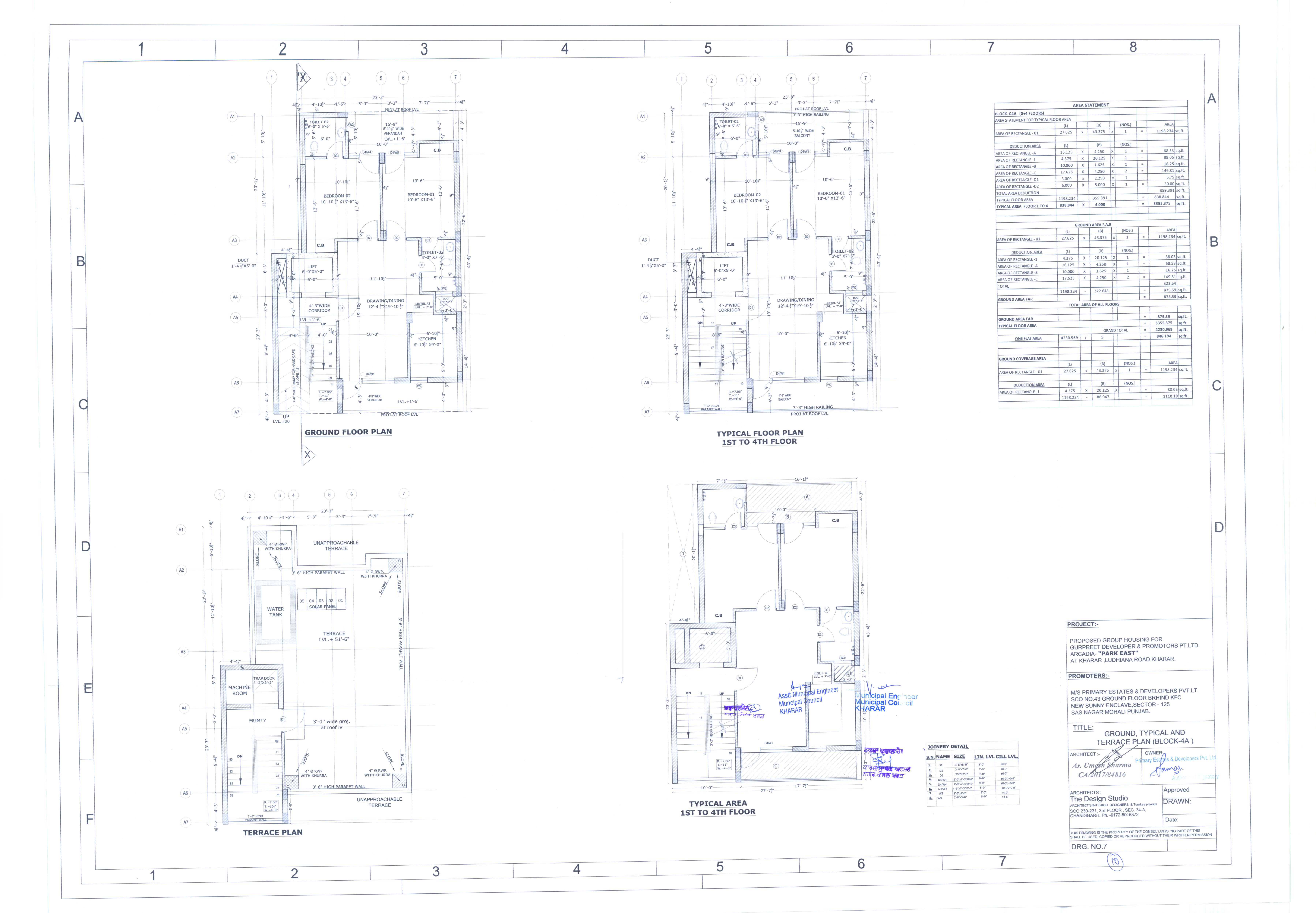 Sanctioned Building Plan