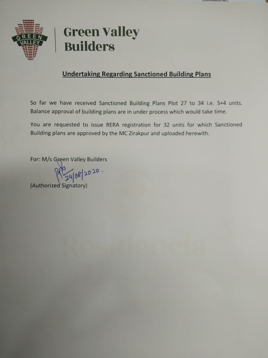 Sanctioned Building Plan